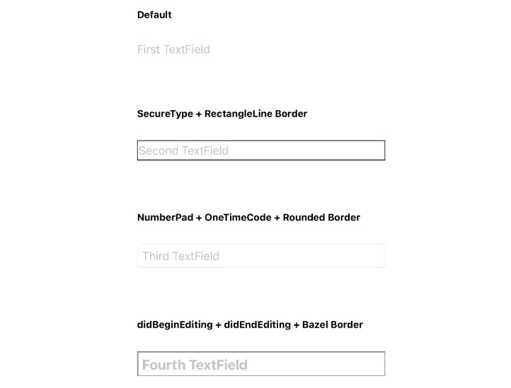 A simple textField library for SwiftUI