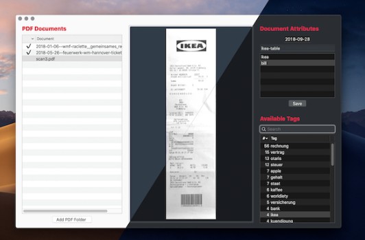 A tool for tagging files and archiving tasks