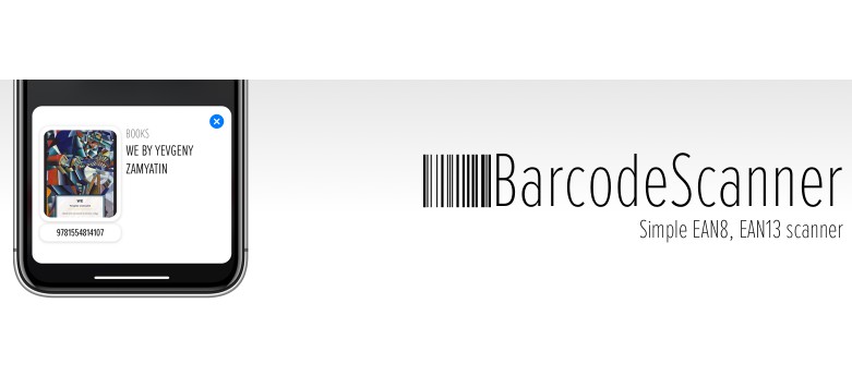 Simple & easy application that helps you to scan both EAN8 and EAN13 ...