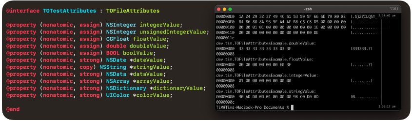 A Realm Like Dynamic Property Wrapper That Maps To Apfs Extended File Attributes