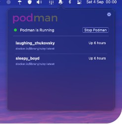 Podman for macOS: a macOS frontend for Podman