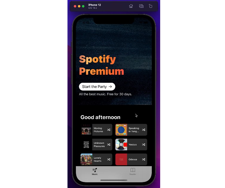 ScrollView that supports a parallax header image and static overlay