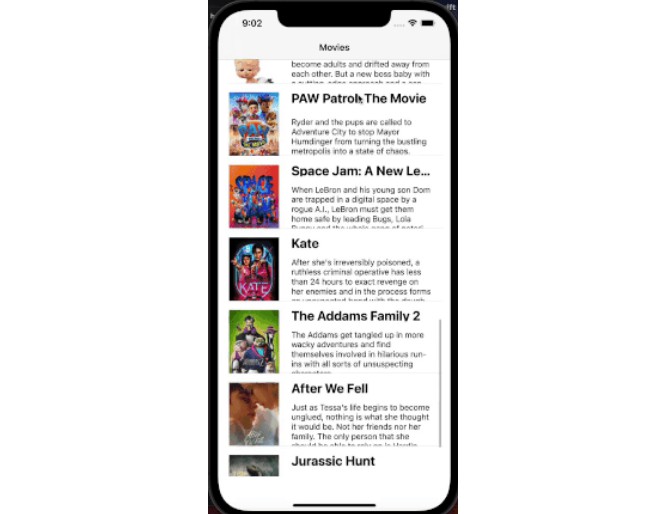 An app that allows users to browse movies from the The Movie Database API
