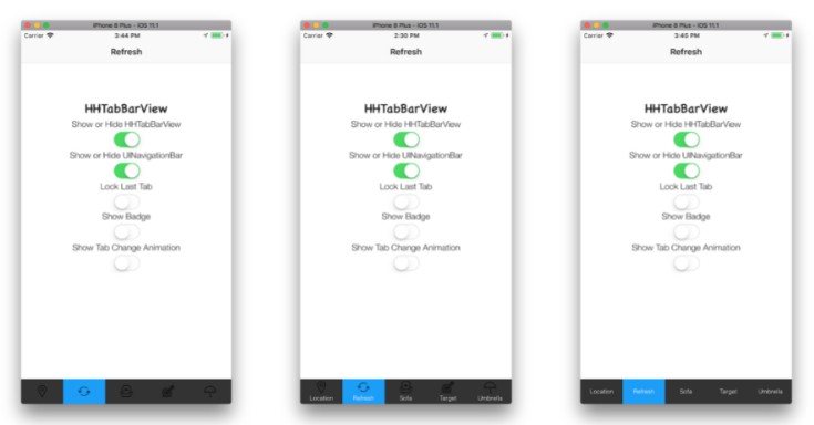 Tab Bars - iOS Example
