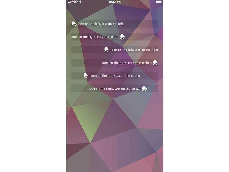 UILabel with image placed from left or right