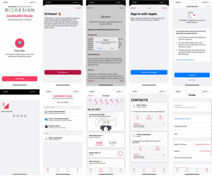 An Open Source Platform & Codebase for Digital Health Research and ...