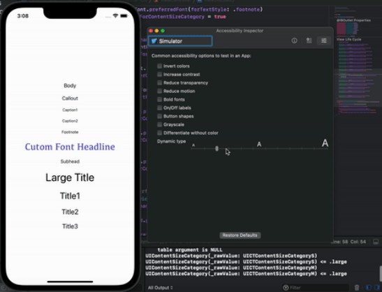 Great strategy to apply Dynamic Type