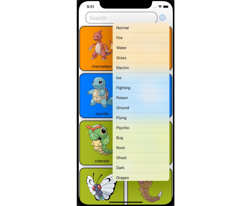 PokeDex V3 App With Swift