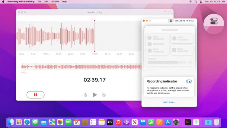 Recording Indicator Utility lets you turn off the orange microphone ...
