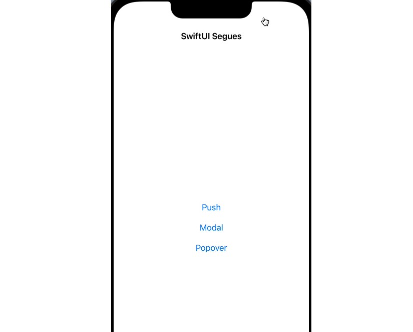 Easy To Use Segues For Swiftui 