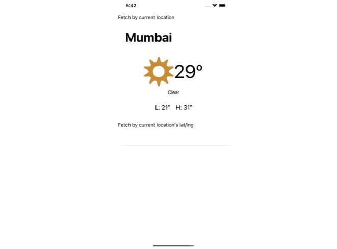 Meta Weather App use MVP instead of MVVM