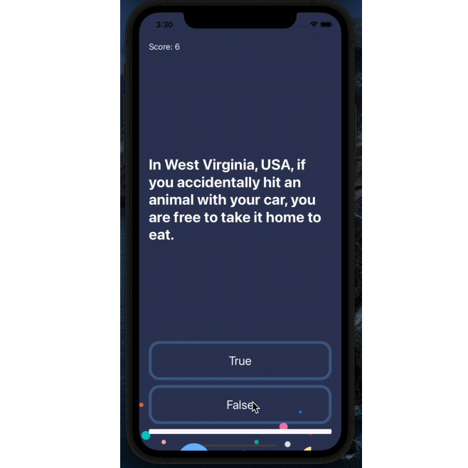 A simple Quiz App app using MVC