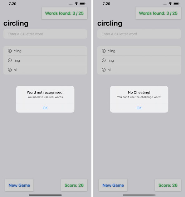 Word Scramble: A game that requires you to build as many new words as ...