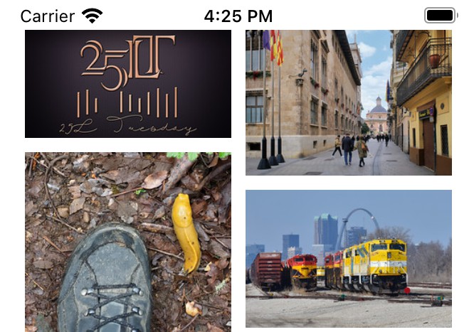 JH WaterFall Flow Layout With Swift