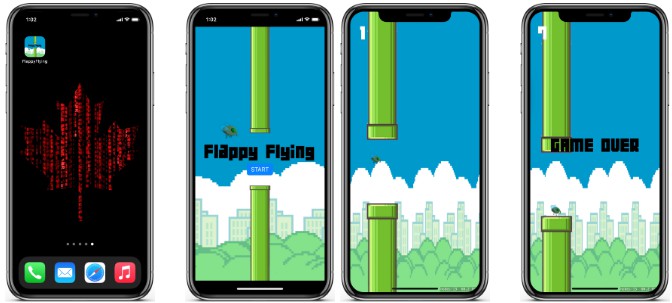 Flappy Flying Game for iOS
