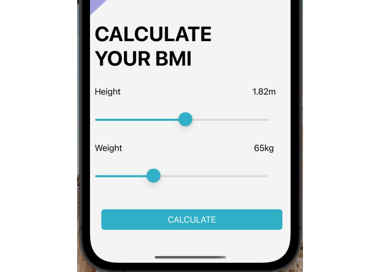 Body Mass Index calculator with Swift