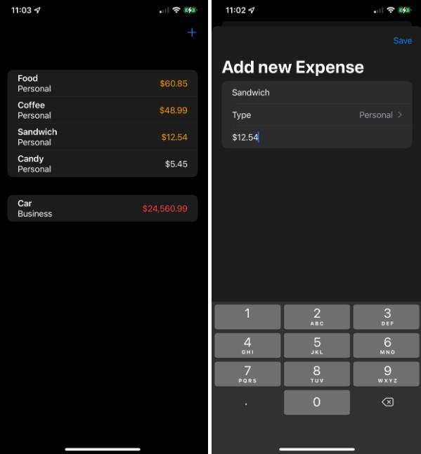 Expense tracking app. Project 7 day 36,37,38 of 100 days of swiftUI