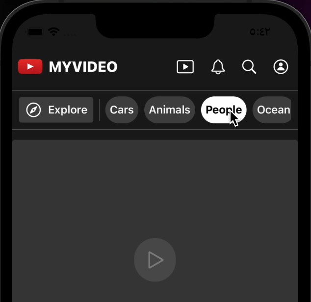 VideoApp - An app to help you to find your preferted videos