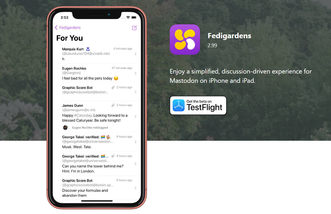 A simplified, discussion-driven Mastodon app for iOS