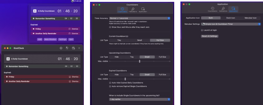 A very customizable Countdown app for macOS and iOS