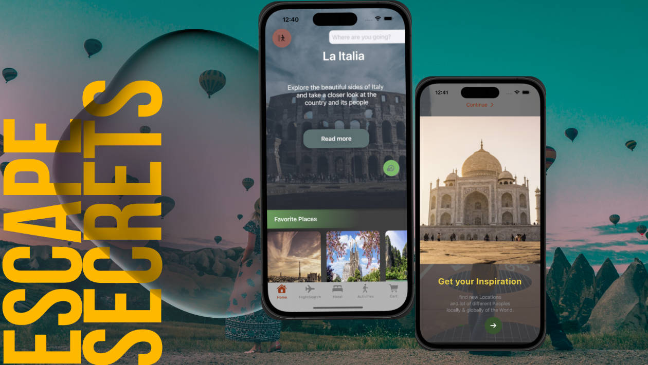 Escape Secrets App Built With Swiftui