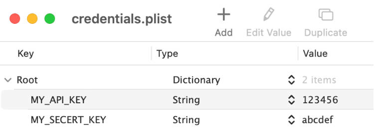 Unexposing secret information such as API Key, secret key and others