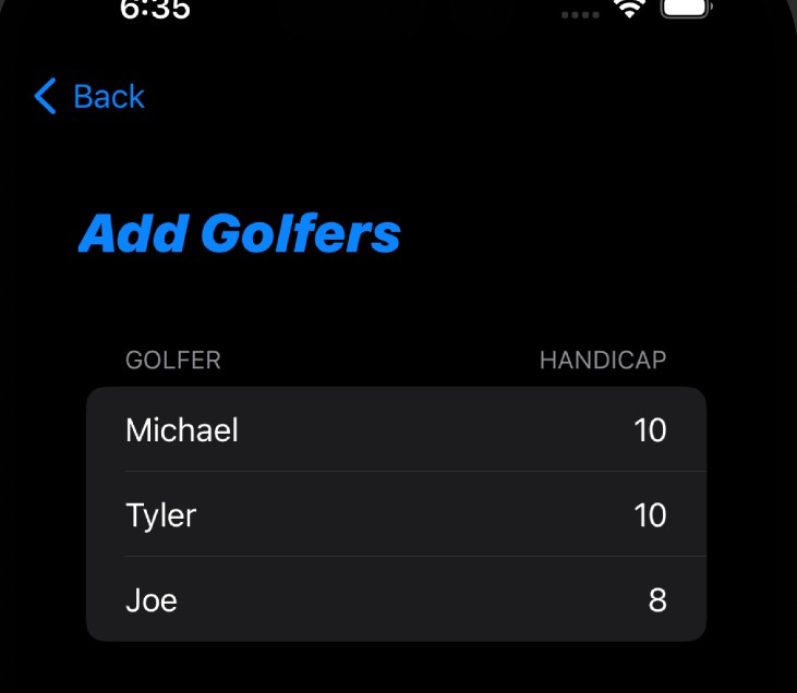 A Scorecard App Designed Using SwiftUI And Xcode A Scorecard App Designed Using SwiftUI And Xcode