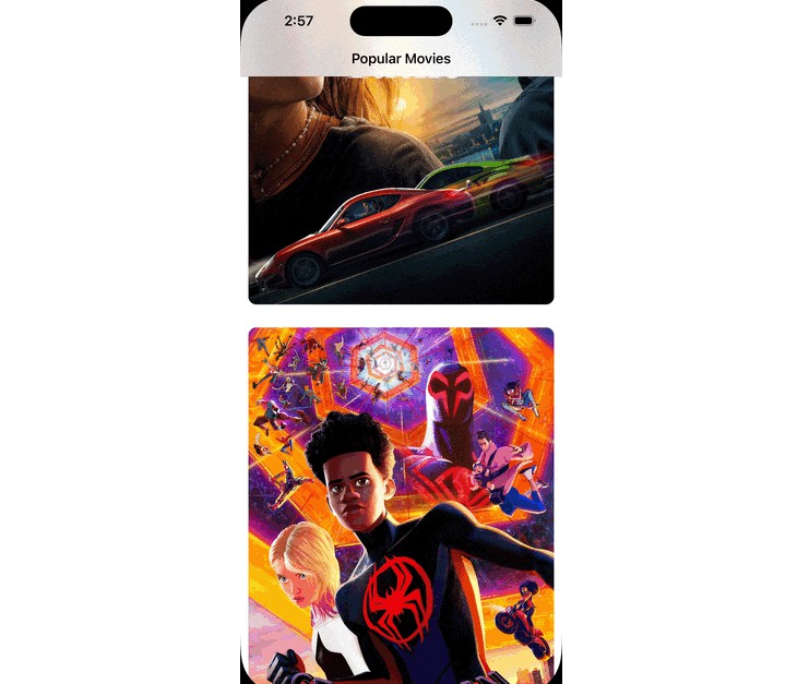Popular Movies App Built With Swiftui