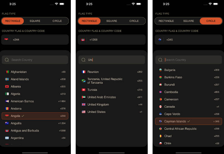 A country code and flag icon provider library for iOS apps